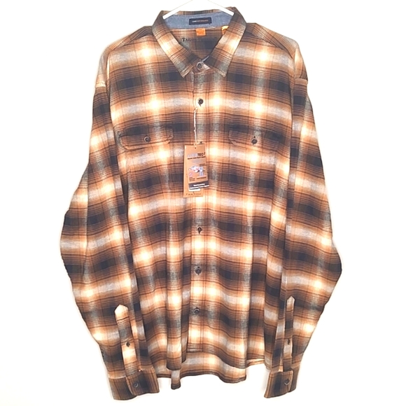 Tailor Vintage | Shirts | Tailor Vintage Luxe Performance Flannel Shirt ...
